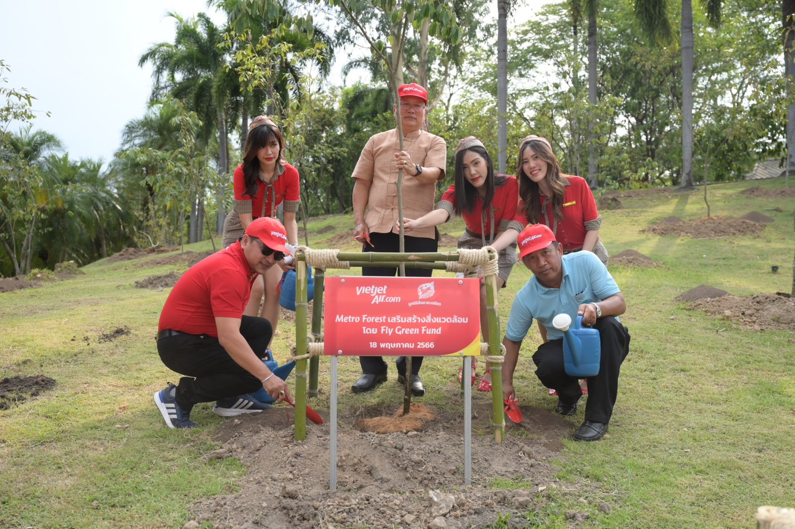 Thai Vietjet accomplishes ‘Fly Green Metro Forest’ in Chiang Mai ...